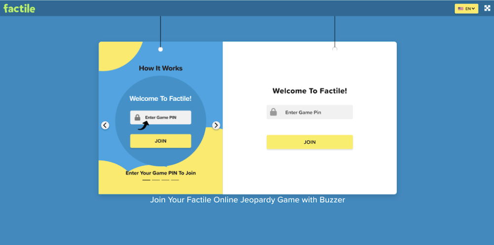 Play in Buzzer Mode - Factile User Doc - 1