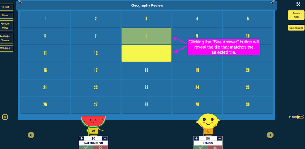 Play as Classic Memory - Factile User Doc - 1