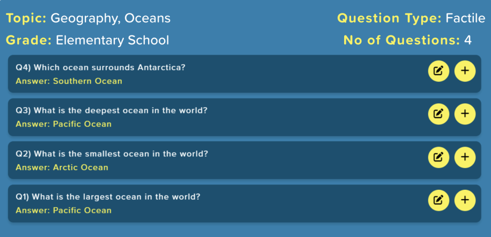 An Example - Factile User Doc - 1