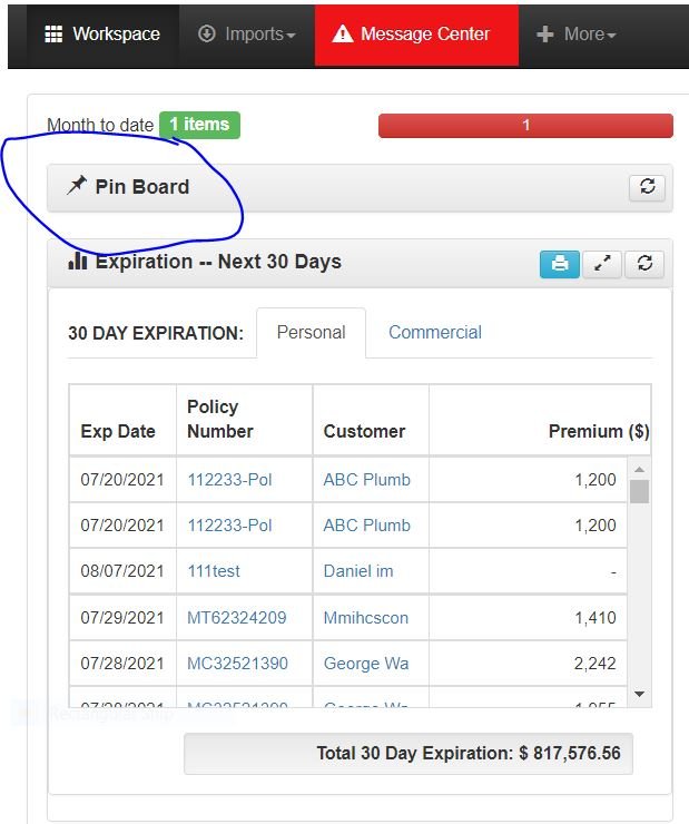 Pinboard - AMP User Manual - 1