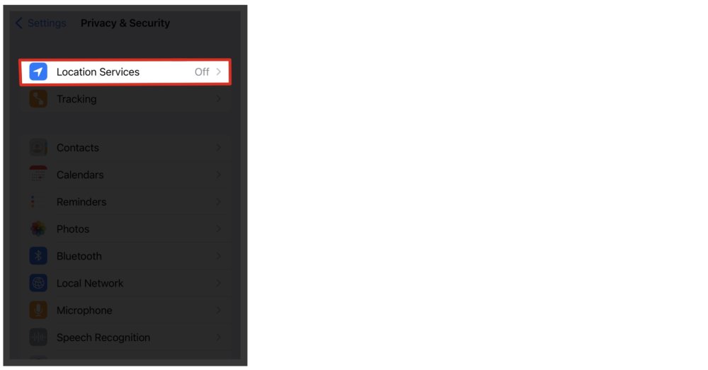 Details On Apple iOS Location Services - Telephone Timesheets User ...