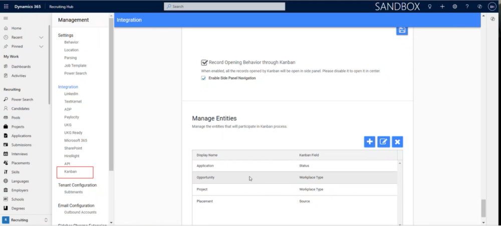 Kanban View Configuration - Dynamics ATS User Guide - 1