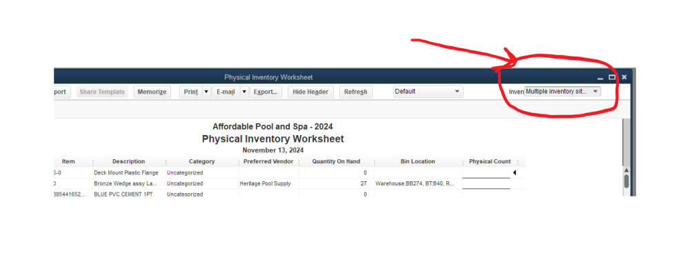 Inventory Worksheet - How To Office - 1