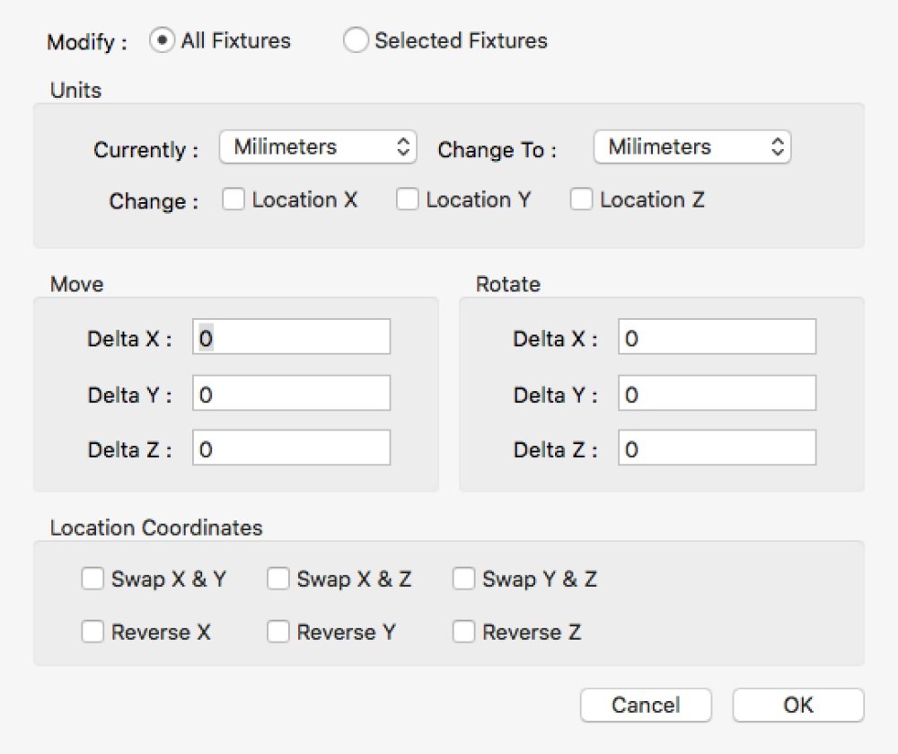 Location / Rotation - Moving Light Assistant - 1.3.1