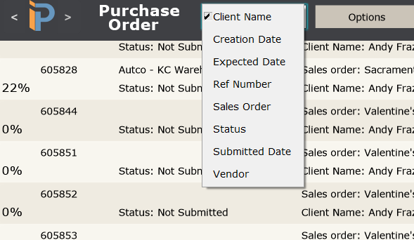 Purchase Orders - iPoint Control - 1