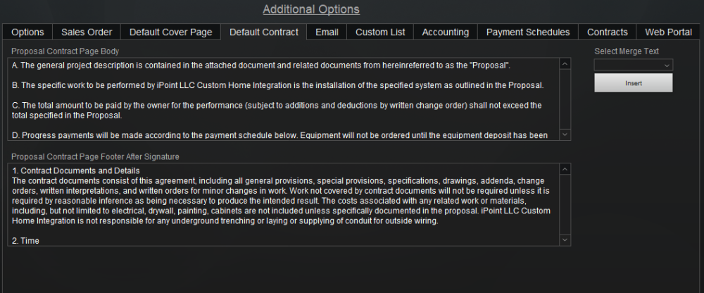Default Contract - iPoint Control - 1