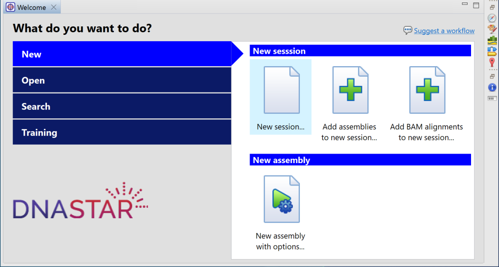 Welcome screen - User Guide to GenVision Pro - 18.0