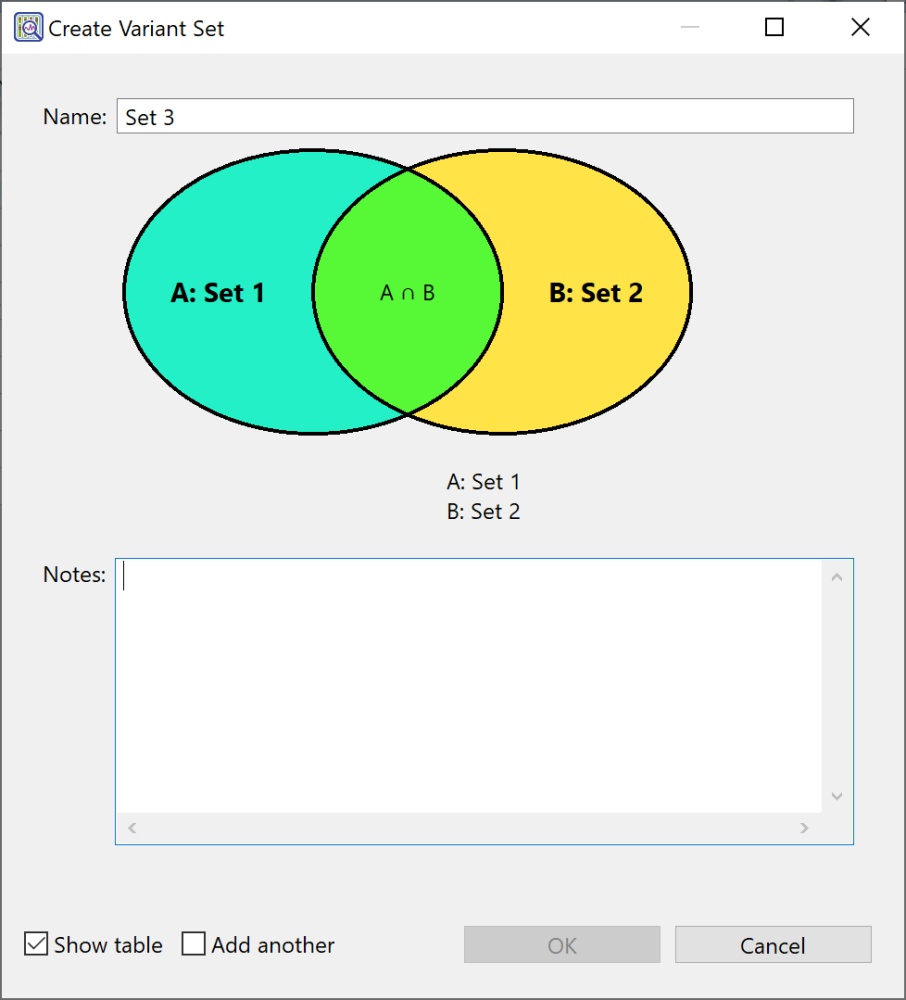 Create a new variants set based on existing sets - User Guide to GenVision Pro - 18.0