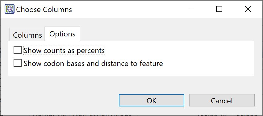 Choosing and understanding Variants view columns - User Guide to GenVision Pro - 18.0