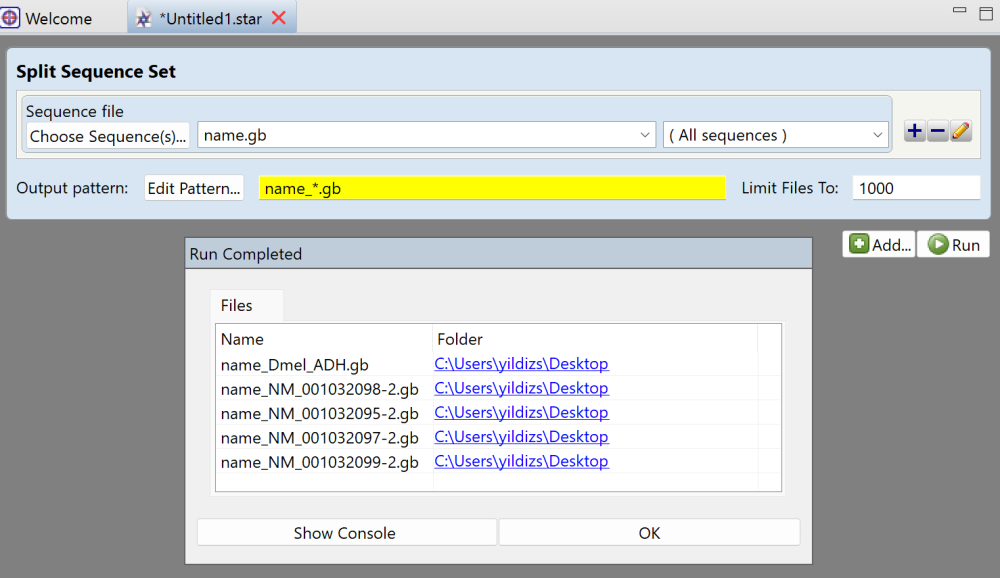 Tutorial 4: Using SeqNinja to generate scripts - User Guide to SeqNinja ...