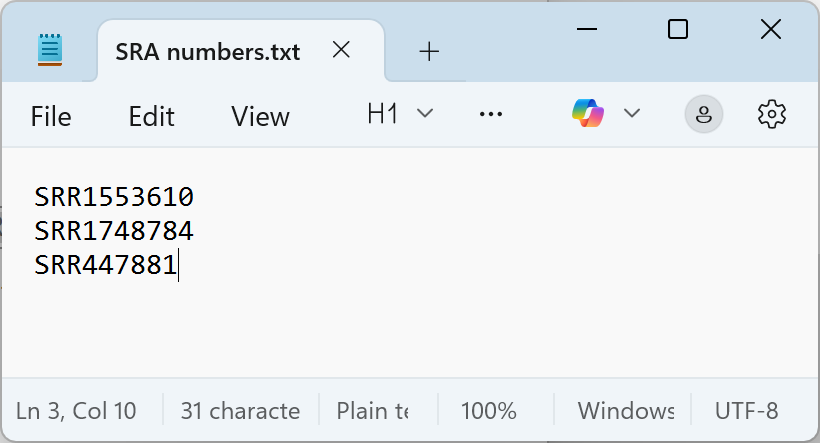 Easily download files from the Sequence Read Archive (SRA) - User Guide ...