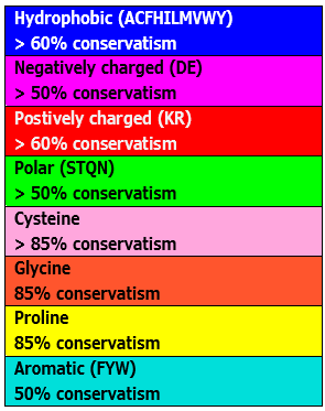 Available color schemes - User Guide to MegAlign Pro - 17.3.1