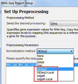 Include DESeq2 or edgeR statistics - User Guide to SeqMan NGen - 17.3