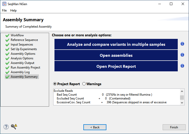 Part A: Creating draft genomes in SeqMan NGen and exporting a consensus ...