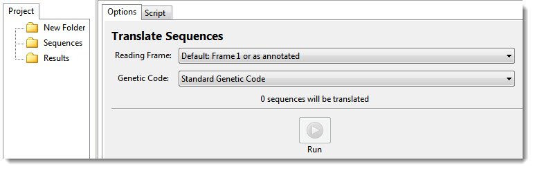 Create translations of multiple sequences - User Guide to SeqBuilder ...