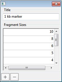 Markers panel - User Guide to SeqBuilder Pro - 17.4