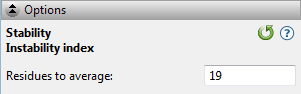Stability – Instability Index - User Guide to Protean 3D - 17.2