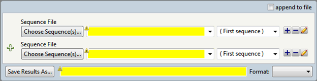 Concatenate Sequences - User Guide to SeqNinja - 17.3