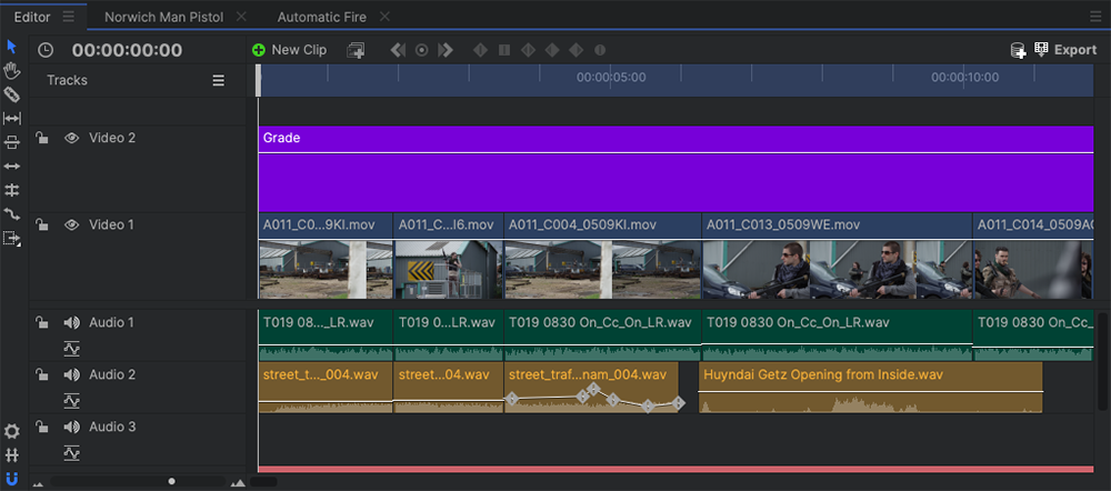 Grade Clips - HitFilm - 2022