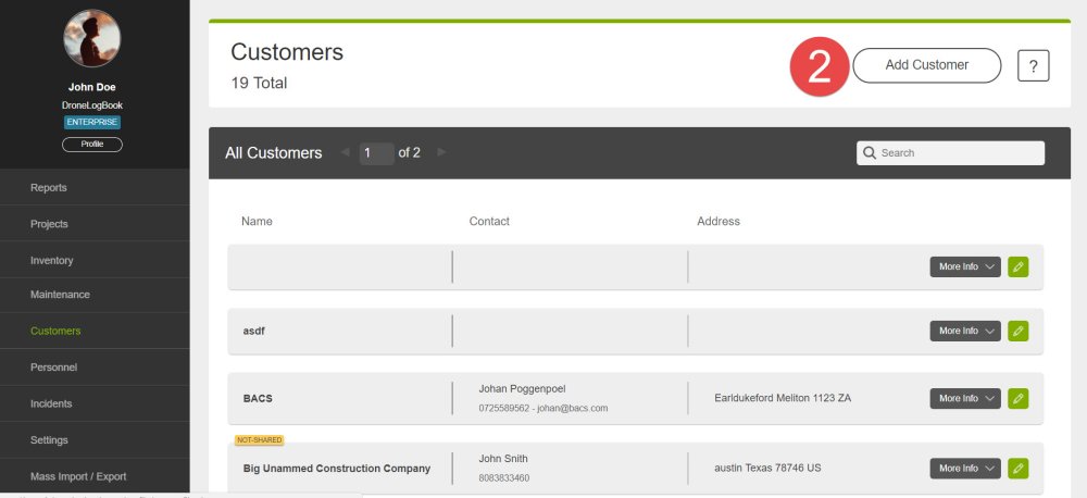 Add Customer - User Guide - 1