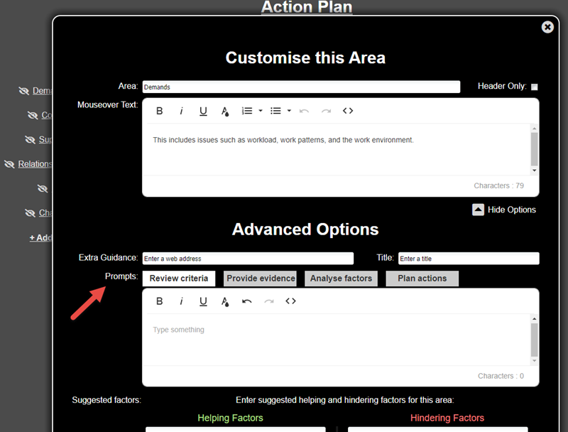 Add prompts and guidance - iAbacus User Manual - 1