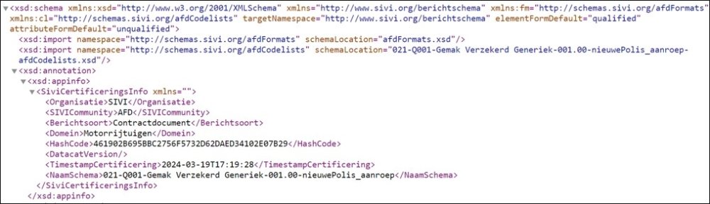XML Examples - AFD-definition Standard - 1