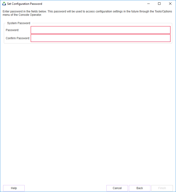 3 8 Set Configuration Password Akkadian Console Admin Guide 4