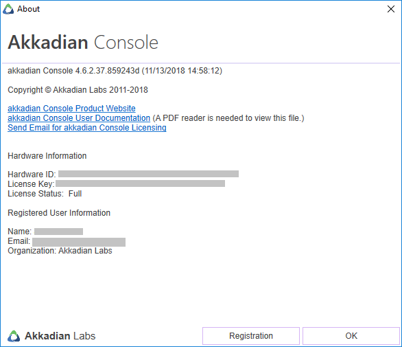 4 5 Help Akkadian Console Admin Guide 4 9