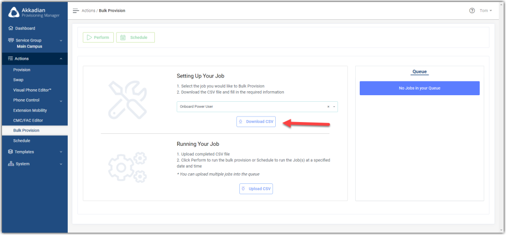 Bulk Provisioning - Akkadian Provisioning Manager Administration Guide ...