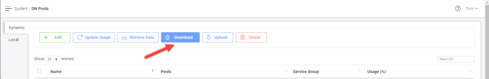Importing DN Pools - Akkadian Provisioning Manager Administration Guide ...