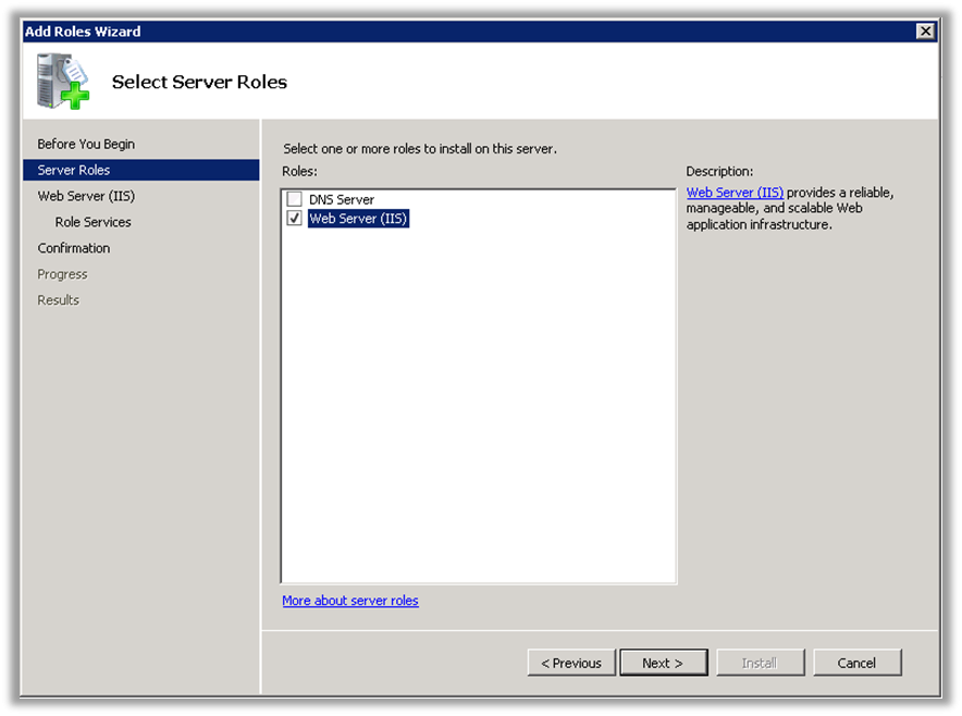 3.1. Web Server (IIS) Setup - Akkadian Console Server - 3.2.0