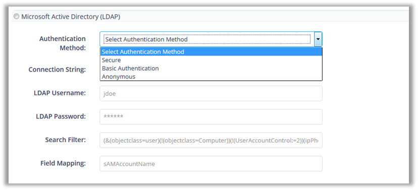6 4 4 Configure Directory Source Akkadian Console Server 3 2 0
