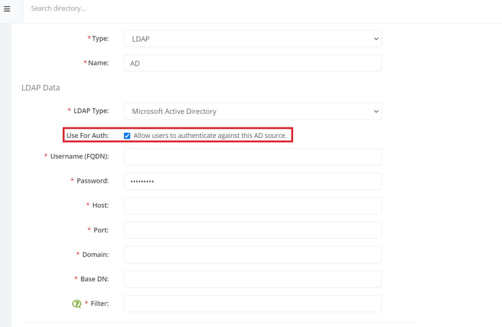 3.3.3.1 Passthrough Authentication - Akkadian Contact Manager - 5.0.0