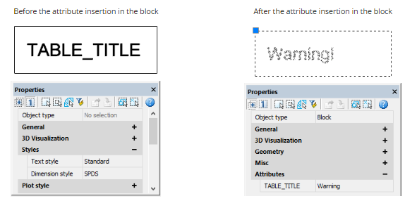 Creating Block Attributes Nanocad 23