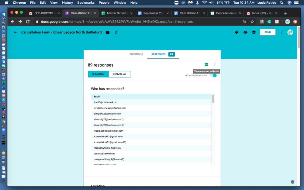 Cancellation Forms (Processing) - Cheer Legacy Operations Manual - 1