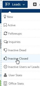 Inactive Closed - LeadTrax - 1