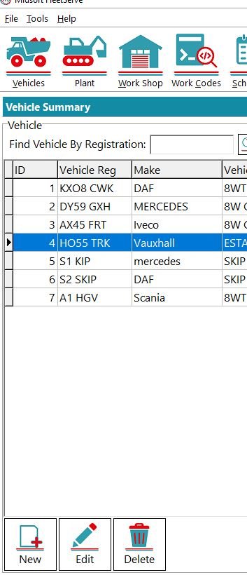 Edit Vehicle - FleetServe - 1