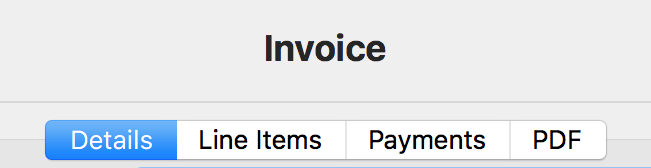 Invoice Document Window - Daylite Sales Assistant - 1