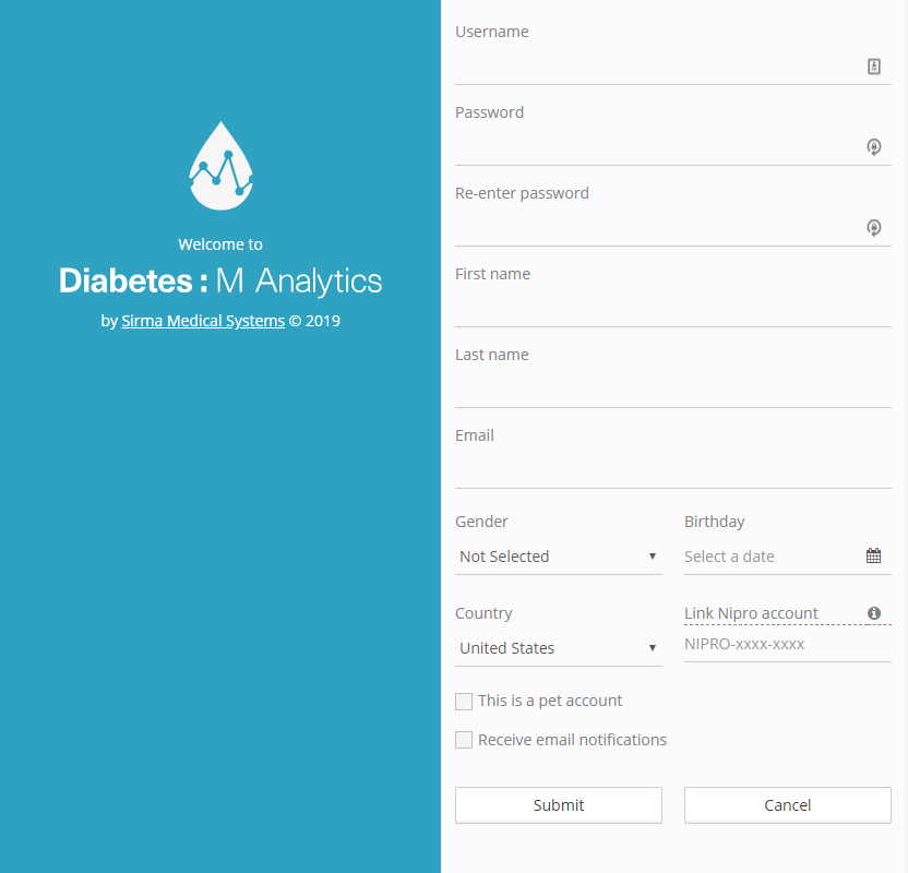 Register - Diabetes:M User's Guide - Analytics