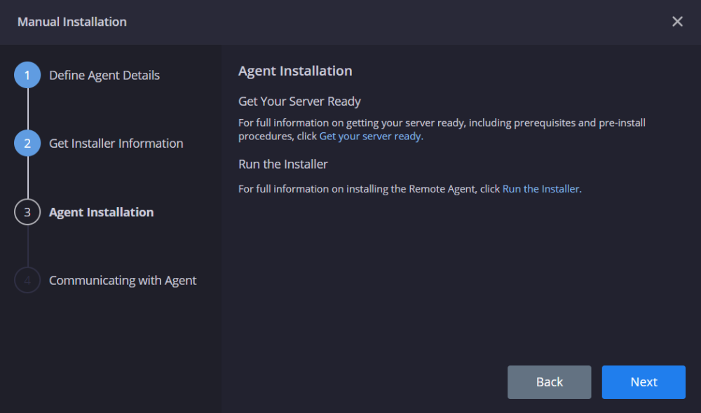 Deploy Agent with Installer for Cloud - Siemplify Cloud - All Versions