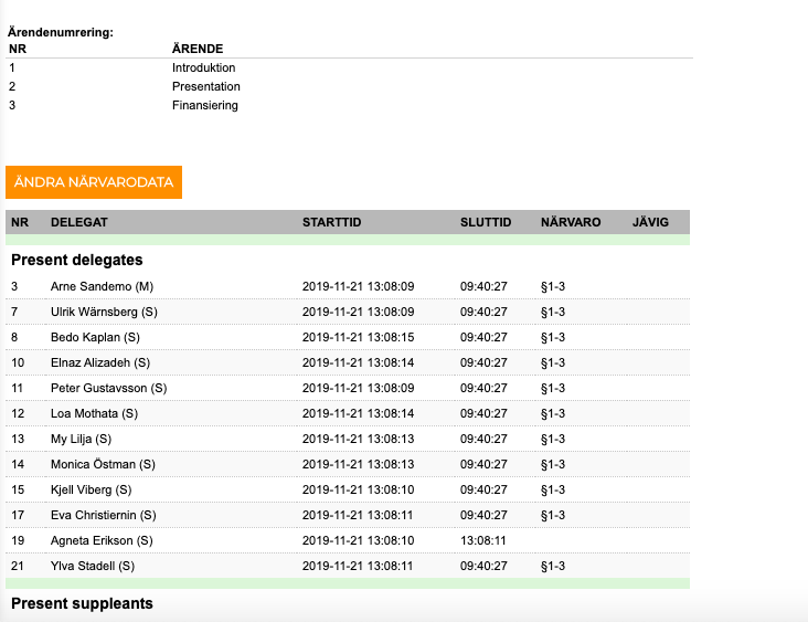 Presence/Attendance - Quickchannel User Guide - 1