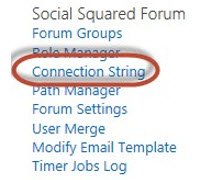 Setting the connection string - Social Squared 2013/2016 - 9