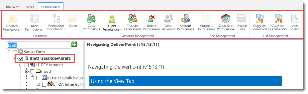 Account Centric view - DeliverPoint 2013 and Add-In - 1