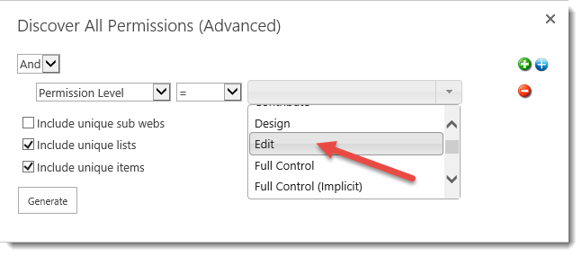 Discover All Permissions (Advanced) - DeliverPoint 2013 and Add-In - 1