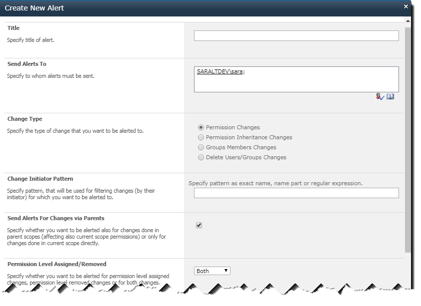 Alerts - DeliverPoint 2010 - 1