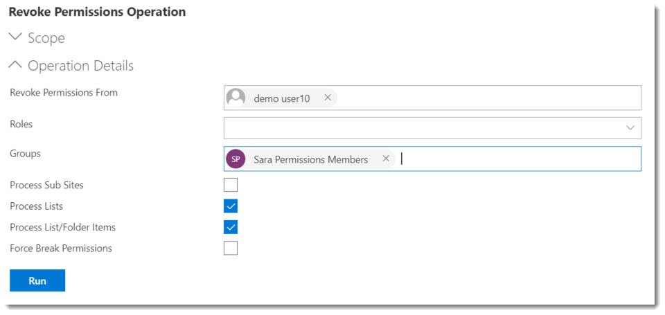 Revoke Permissions - DeliverPoint 2013 and Add-In - 1