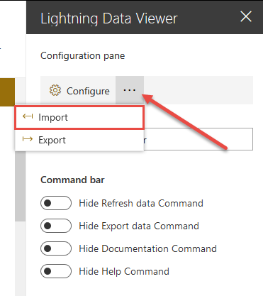 Converting from Add-In to the SPFx web part - Lightning Data Viewer App - 1