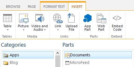 Adding the SharePoint Chart Web Part to the Page - SharePoint Chart Web Part - 1