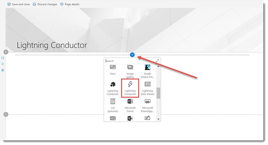 Adding the LC Client Side Web Part to a Site - Lightning Conductor Web Part 2013 - 3.0