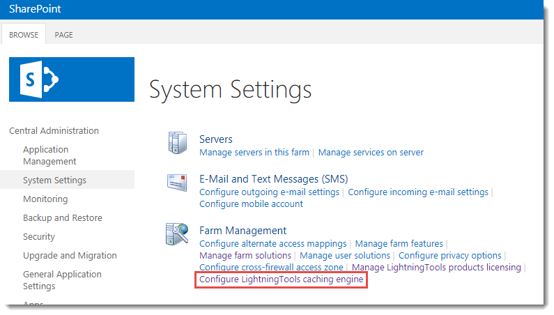Configuring the Lightning Conductor Web Part Caching Engine - Lightning Conductor Web Part 2013 - 2